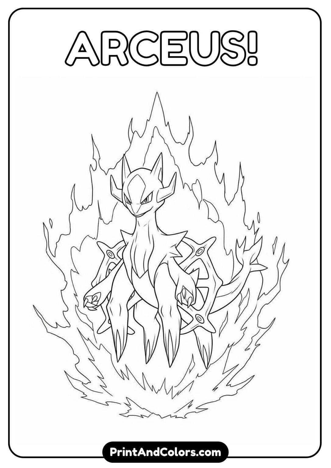 Free Pokémon Coloring Pages – Print & Color Your Favorites