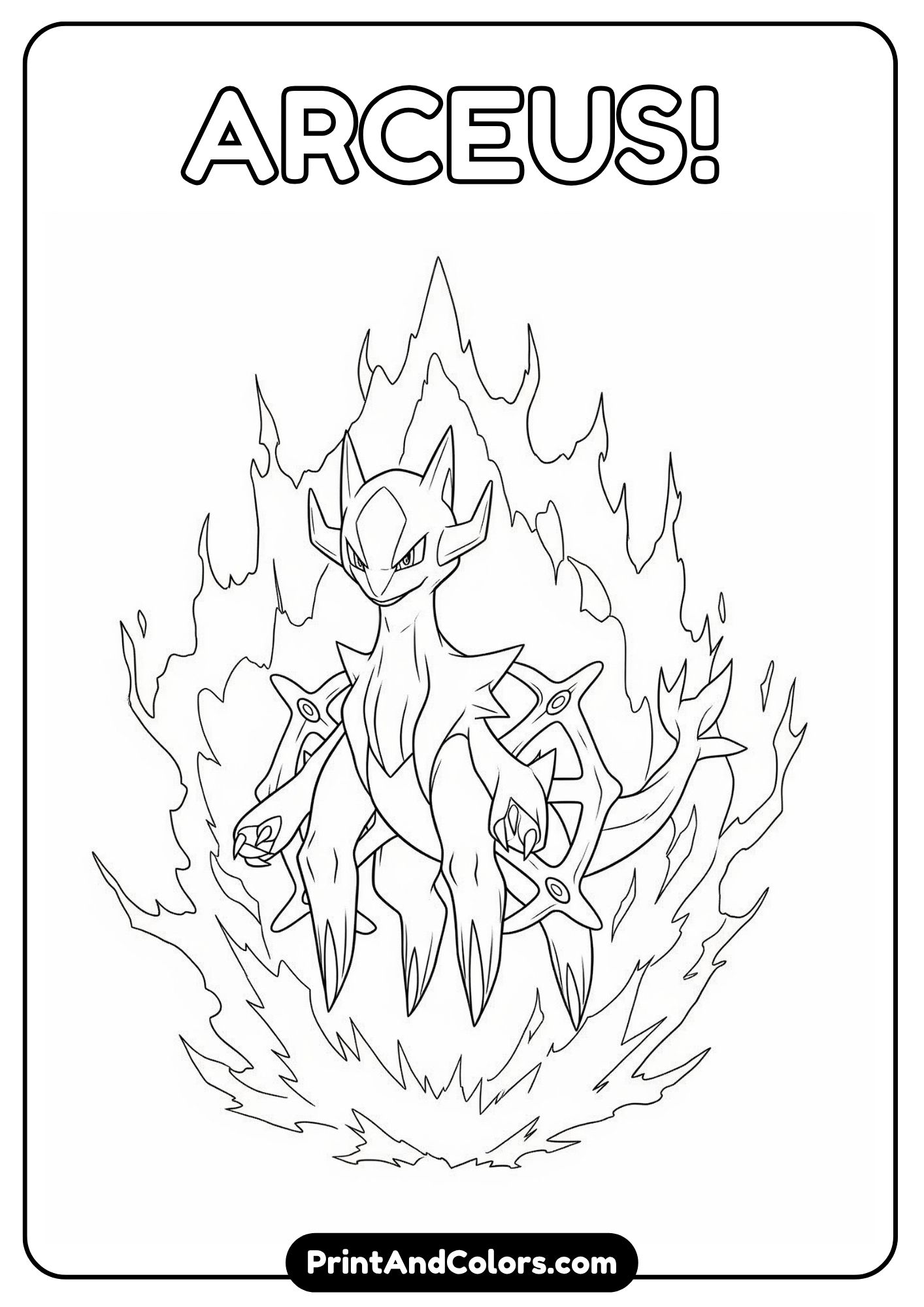 Free Pokémon Coloring Pages – Print & Color Your Favorites