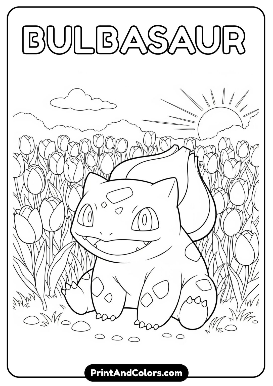 Free Pokémon Coloring Pages – Print & Color Your Favorites