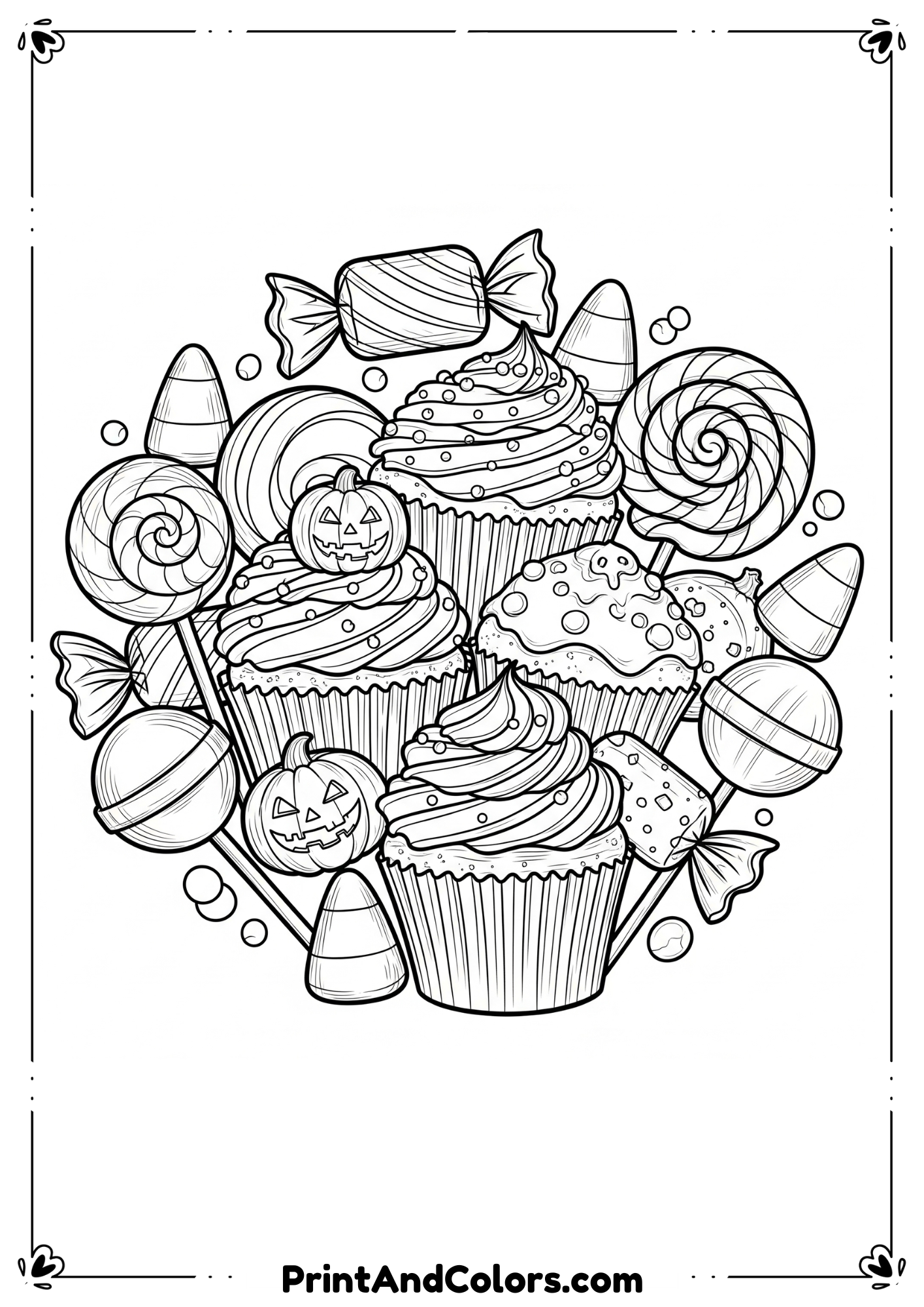 88+ Halloween Coloring Pages to Print & Enjoy