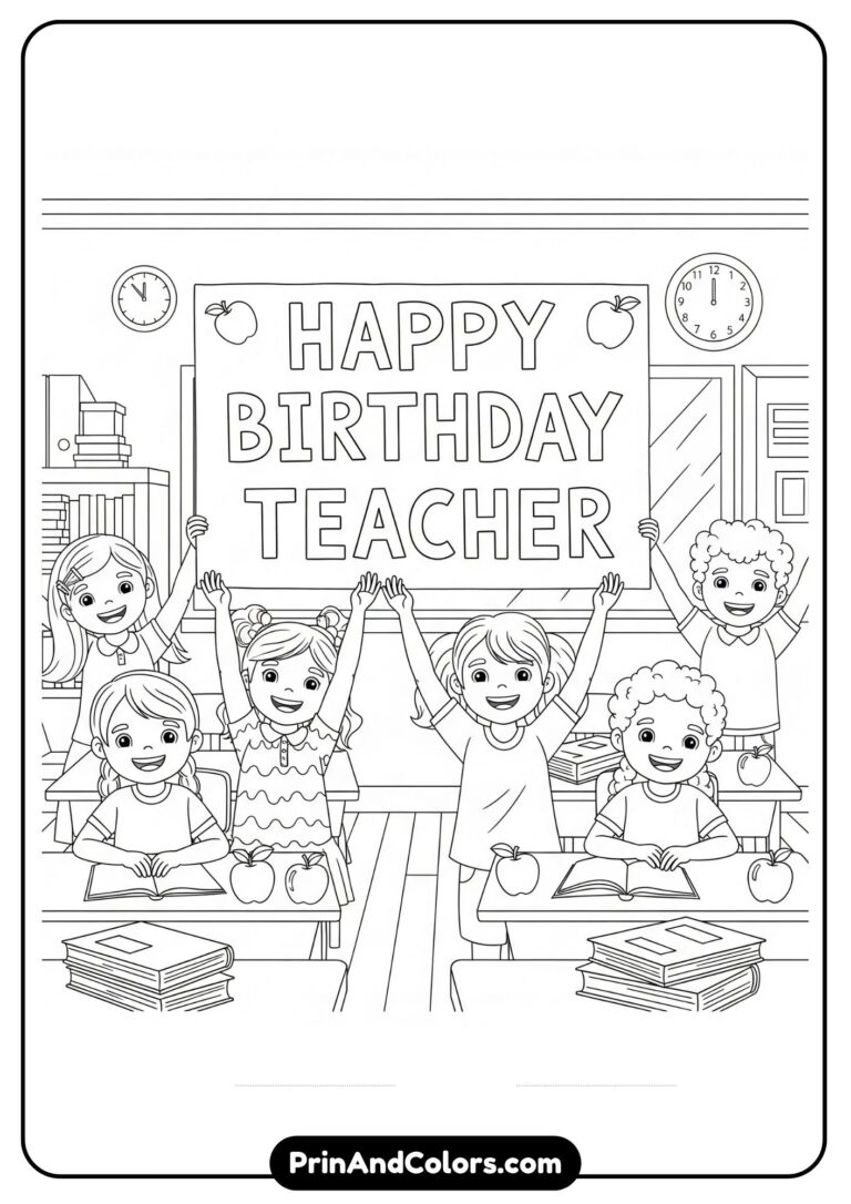 Coloring Fun for All Ages – Free & Custom Pages | Print And Colors