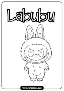 Labubu Coloring Pages – Fun, Creative, and Free to Print