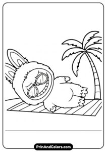 Labubu Coloring Pages – Fun, Creative, and Free to Print